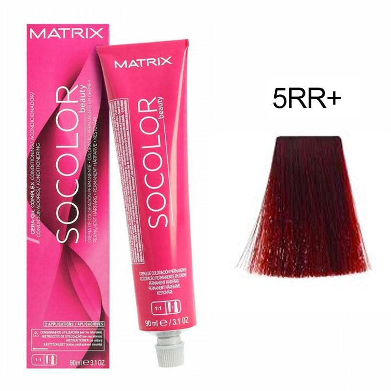 RED 5RR PLUS POMO DE TINTA MATRIX SoColorBeauty 90ML – Beauty Supply